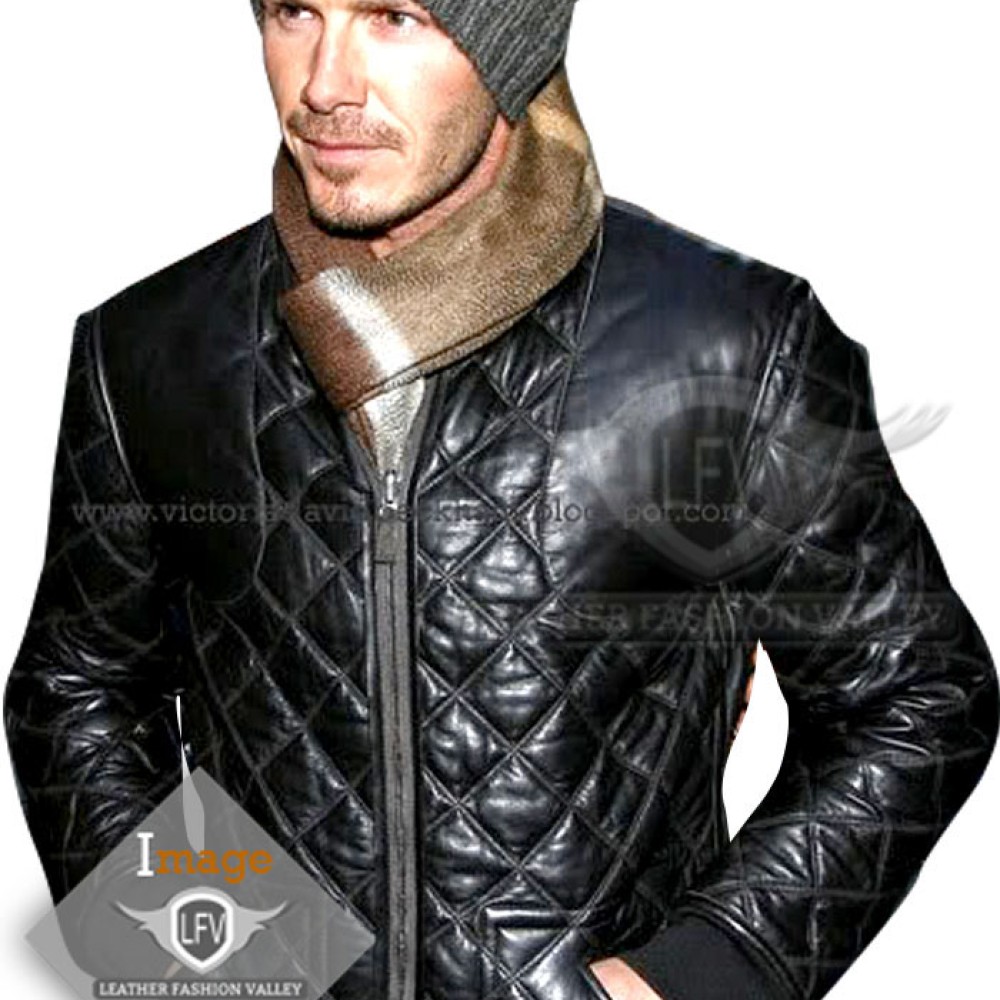 David Beckham Leather Jacket