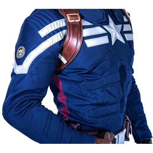 Captain America Avengers Endgame Costume - FREE SHIPPING