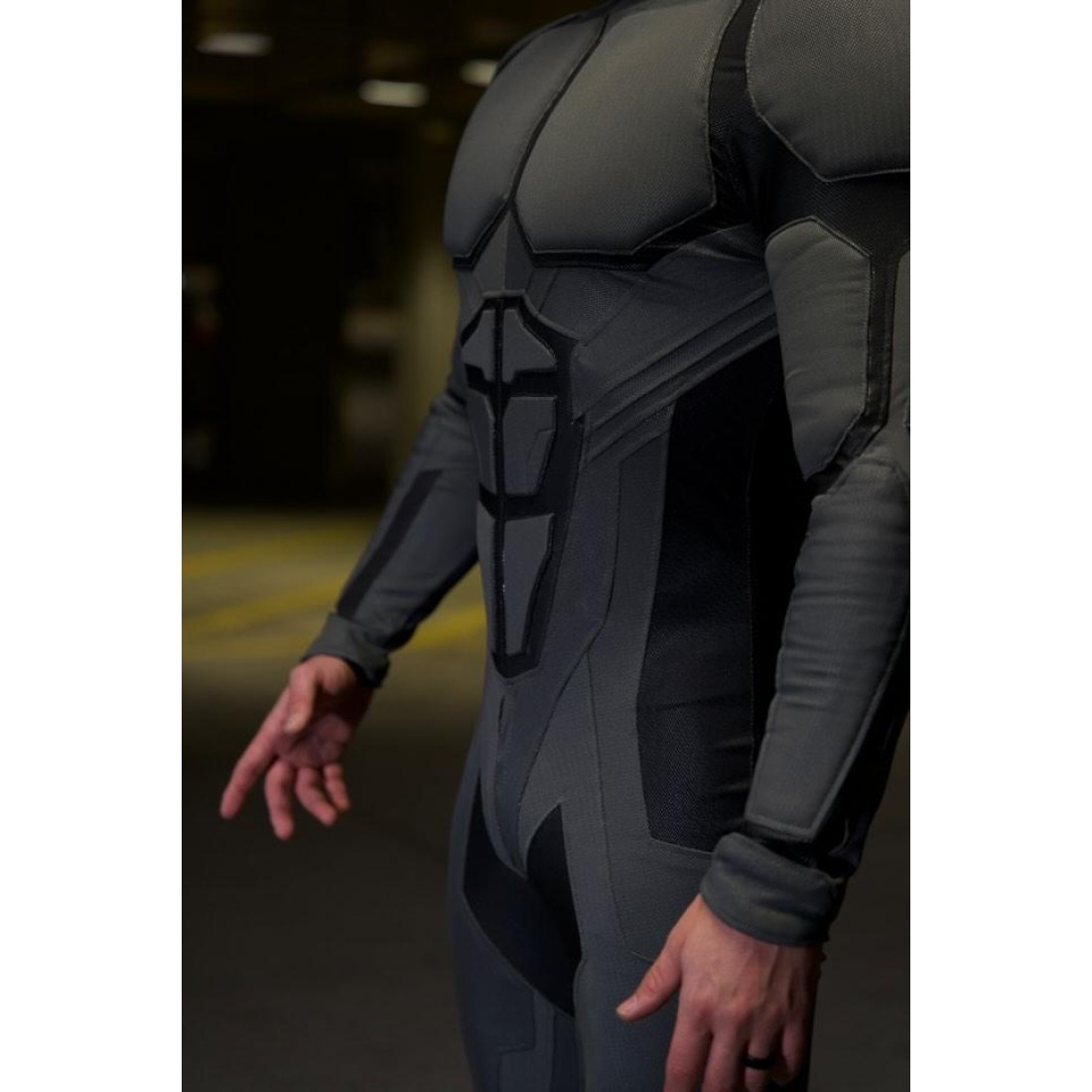 **Custom Screen-Printed Spandex Suit – Perfect Base for Batman, Red ...