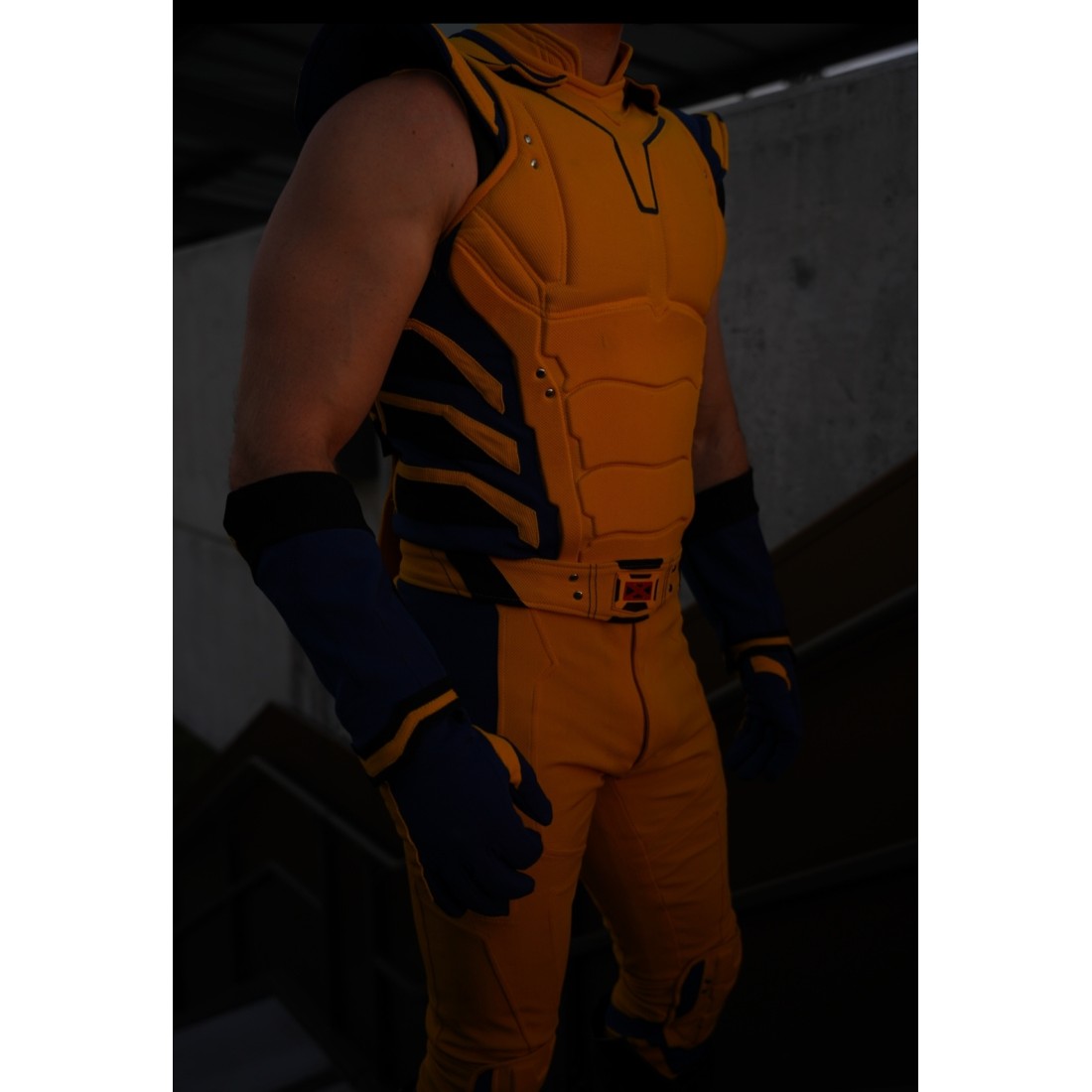 Deadpool 3 Wolverine Suit | Custom Texture Stretch Fabric Costume ...