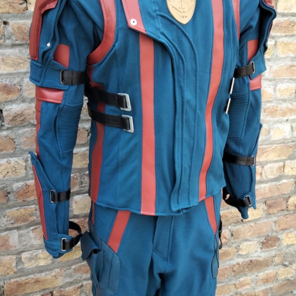 Buy Guardians of the Galaxy Vol. 3 Chris Pratt Blue and Red Uniform at ...